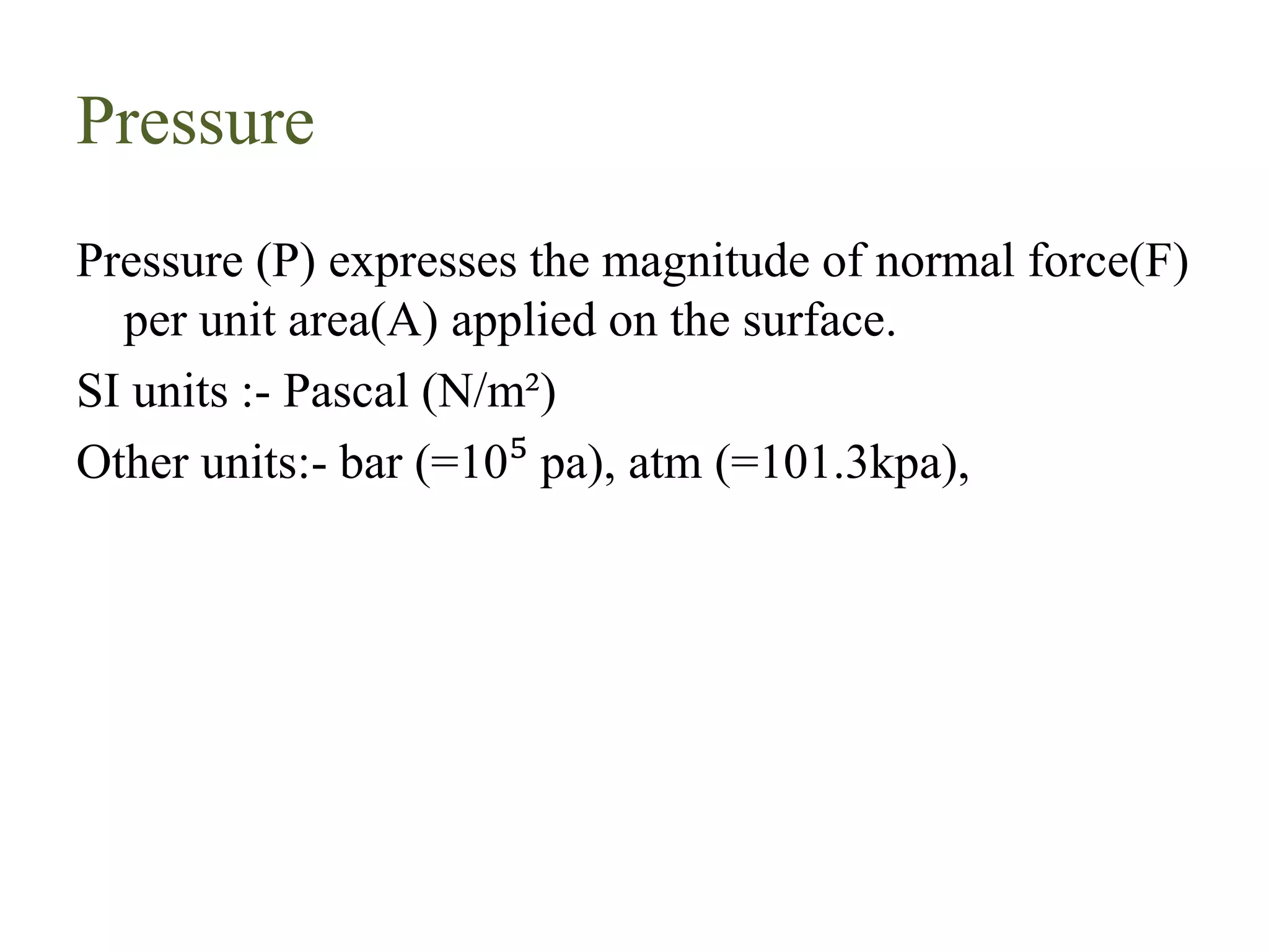 Pressure measuring device | PPTX | Physics | Science