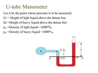 Pressure measuring device | PPTX | Physics | Science