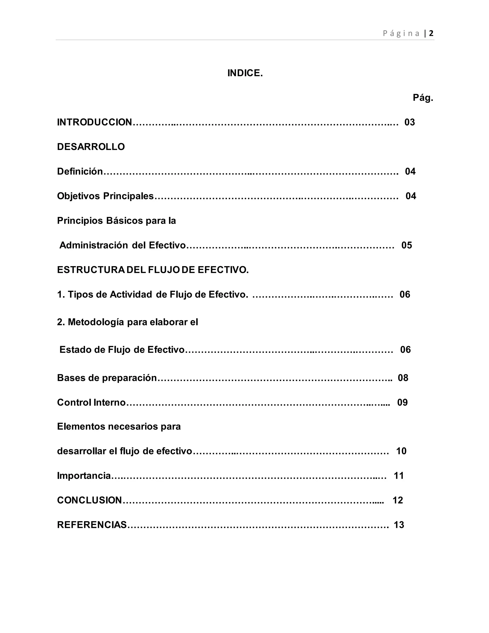 Flujo De Efectivo Pdf