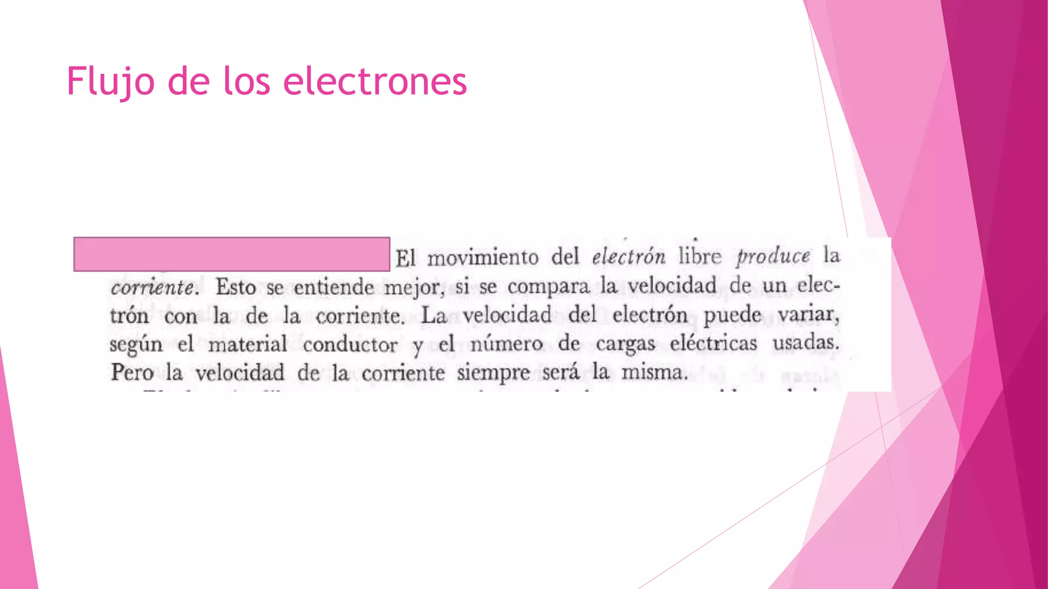 Flujo de electrones | PPTX