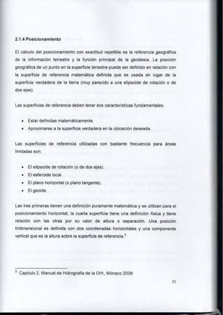 Flujo de informacion hidrografica | PDF