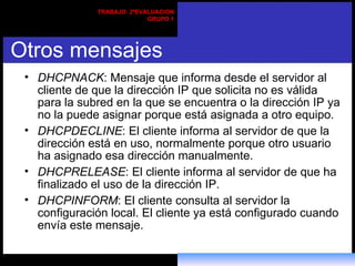 Flujo De Paquetes Entre Dhcpd Y Cliente Dhcp | PPT