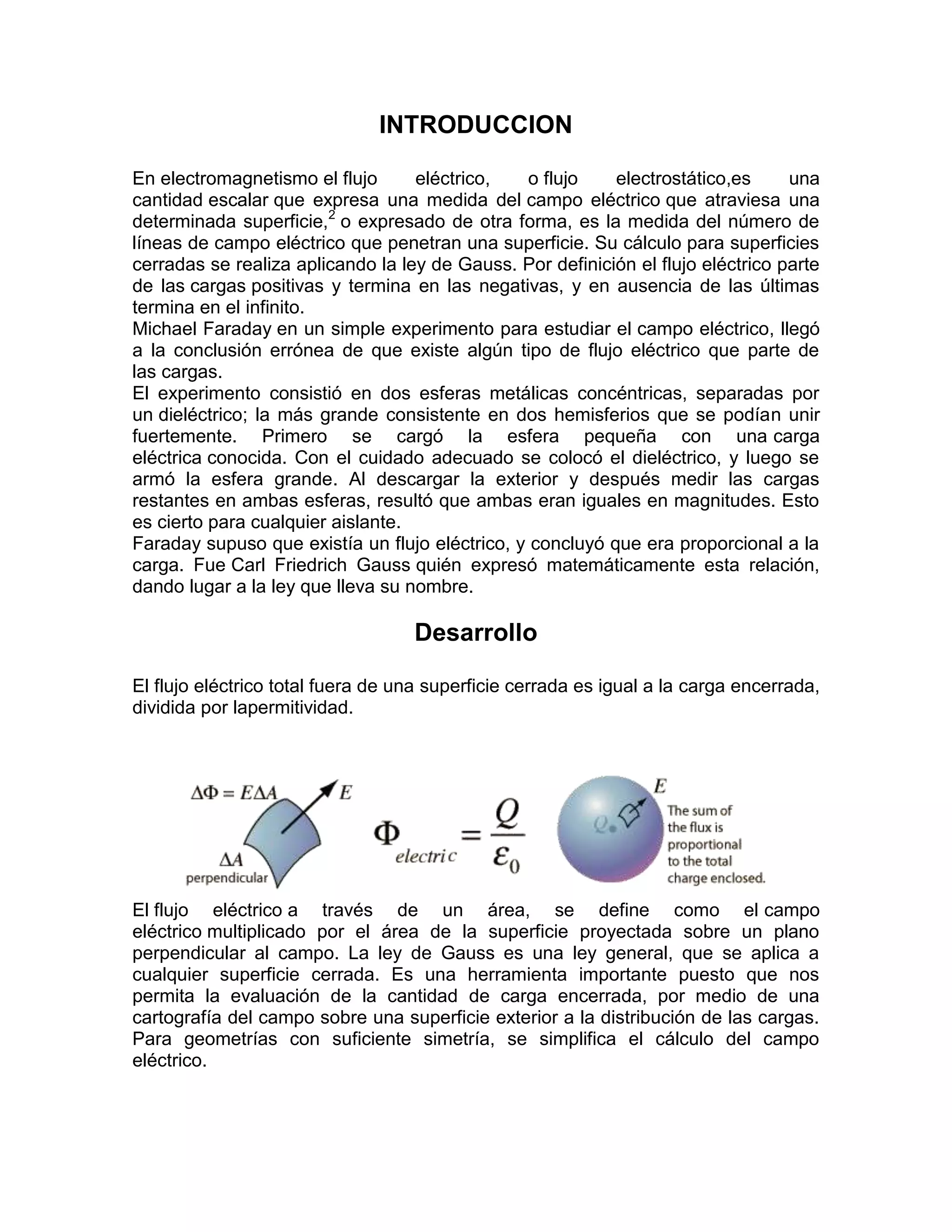 Flujo electrico y sus clasificaciones | PDF