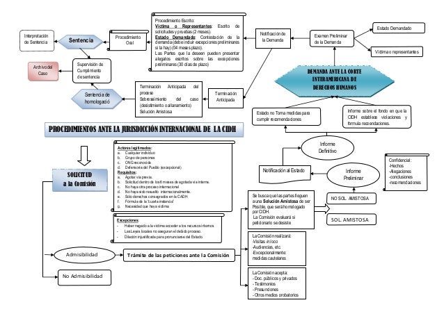 Flujograma de procedimientos ante la cidh Flujograma de procedimientos ante la cidh