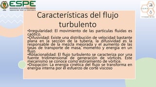 Flujo turbulento | PPTX