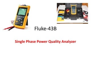 Fluke 43 b user training | PPT
