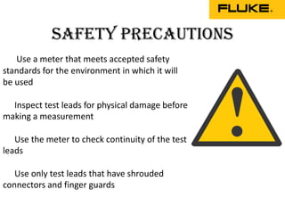 Fluke India - Clamp Meters | PPTX