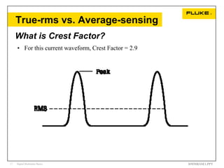 Digital Multimeters- Basic Guide | PPTX