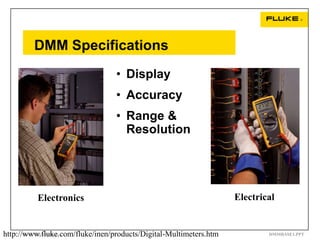 Digital Multimeters- Basic Guide | PPTX