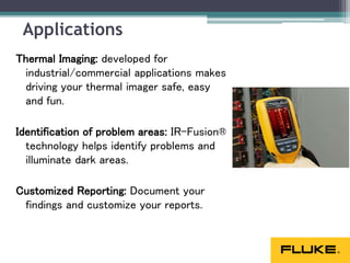 Fluke Ti110 Thermal Imager for Industrial and Commercial Applications | PPTX