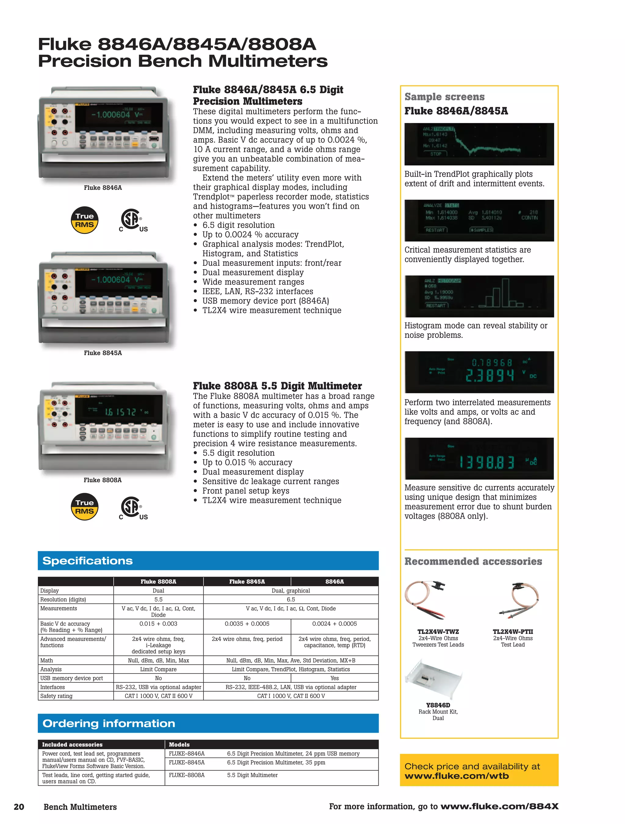 Fluke Electrical Measurement Testing Tools in ROnexbd01 | PDF