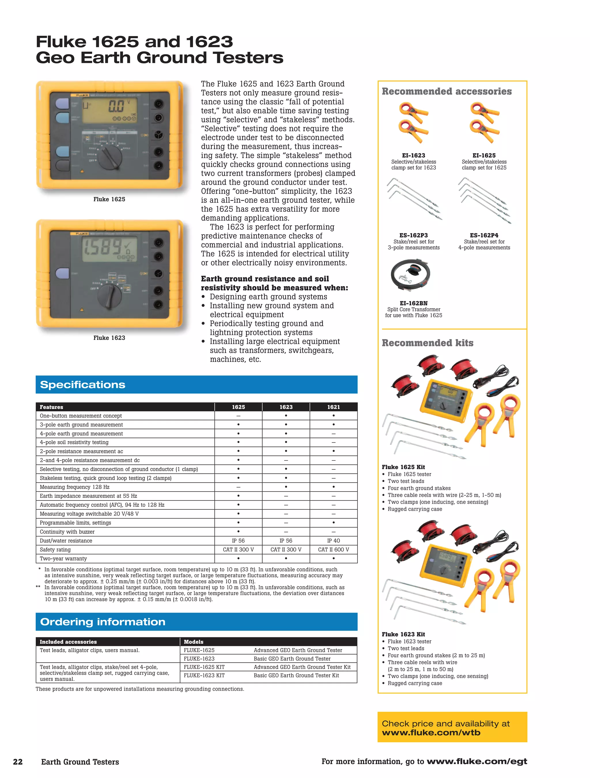 Fluke Electrical Measurement Testing Tools in ROnexbd01 | PDF