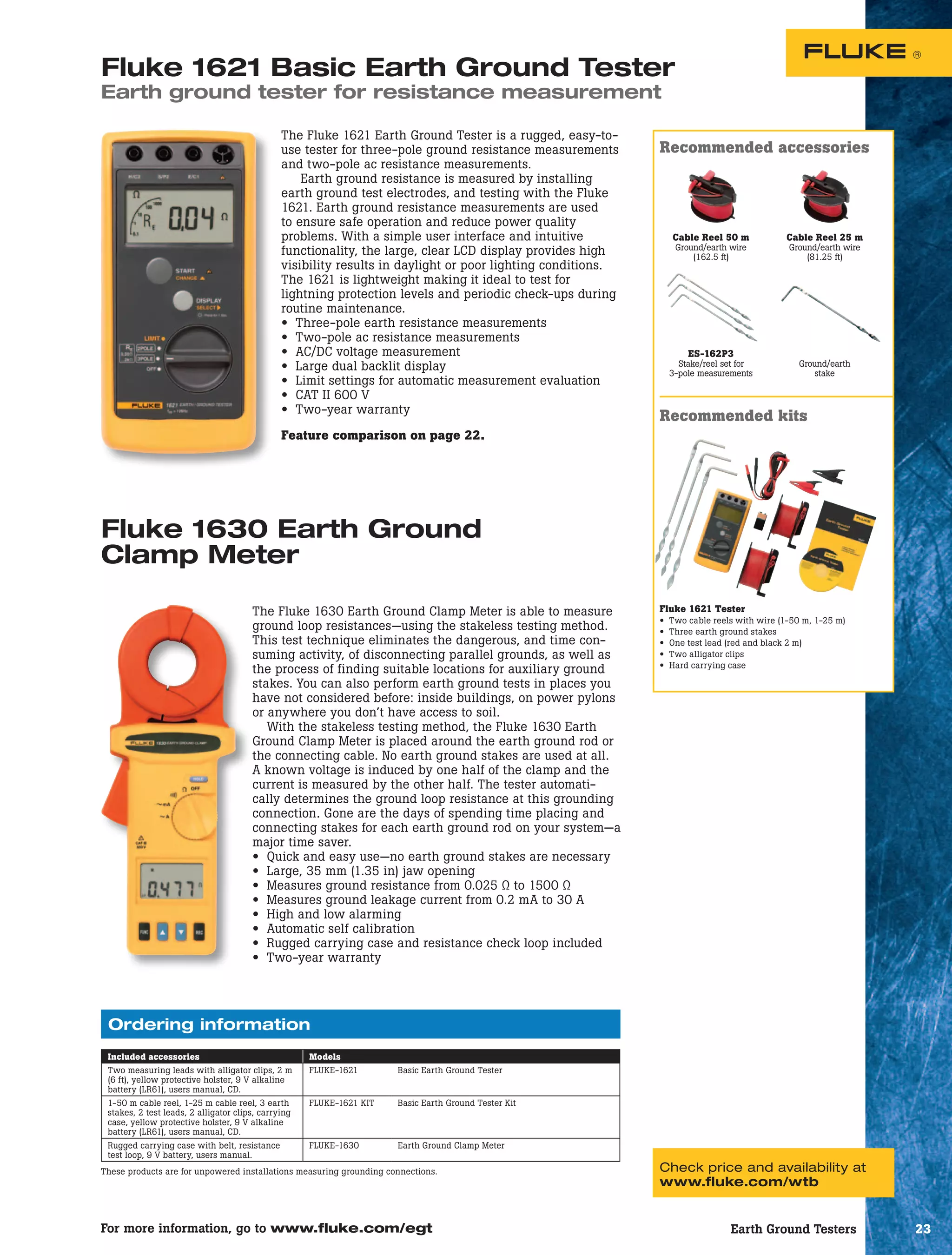 Fluke Electrical Measurement Testing Tools in ROnexbd01 | PDF