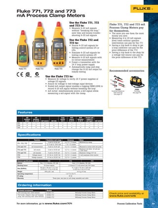 Fluke Electrical Measurement Testing Tools in ROnexbd01 | PDF