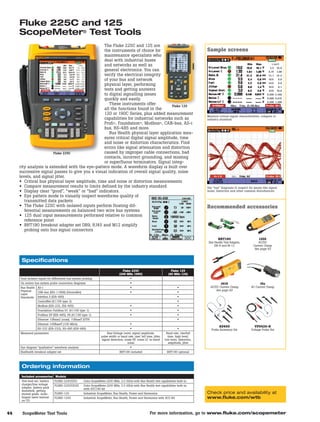 Fluke Electrical Measurement Testing Tools in ROnexbd01 | PDF