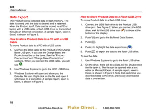 Hướng dẫn sử dụng Fluke 985 | PPT