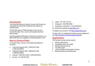 Hướng dẫn sử dụng Fluke 985 | PPT