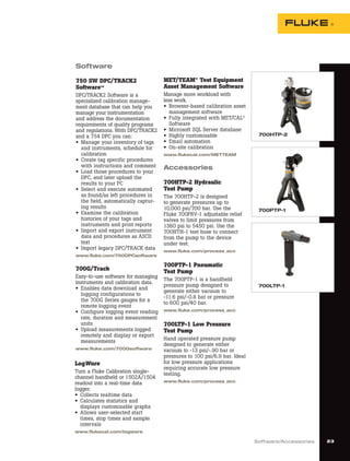 New Process Calibration Tools Catalog by Fluke Calibration | PDF