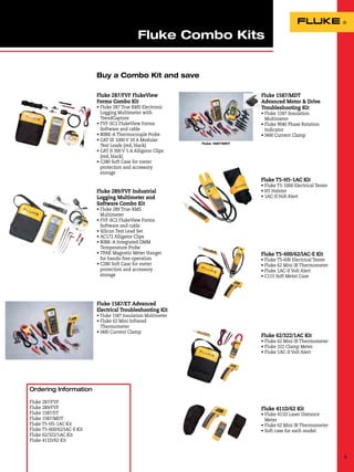 Fluke Electrical Measurement Testing Tools Catalog 2012 2013 in ...