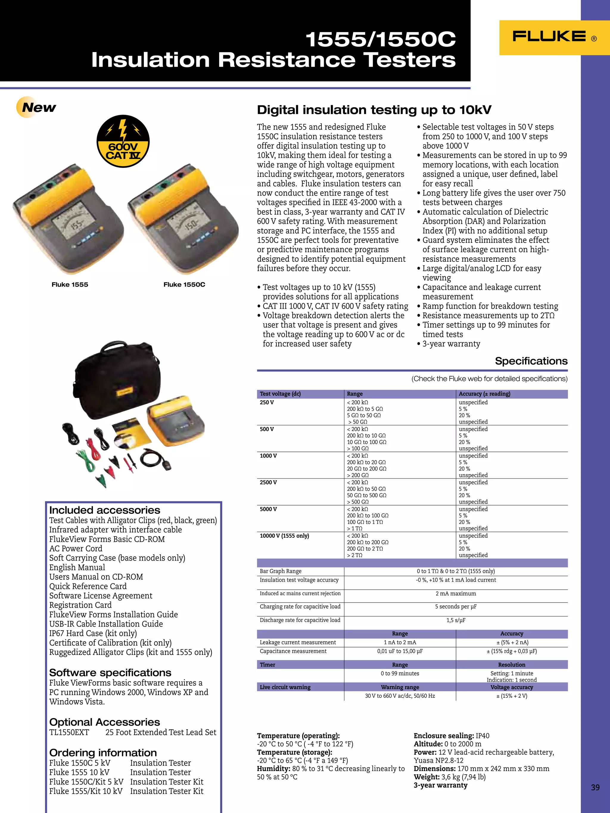 Fluke Electrical Measurement Testing Tools Catalog 2012 2013 in ...