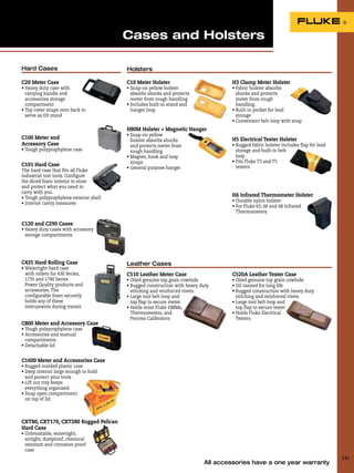Fluke Electrical Measurement Testing Tools Catalog 2012 2013 in ...