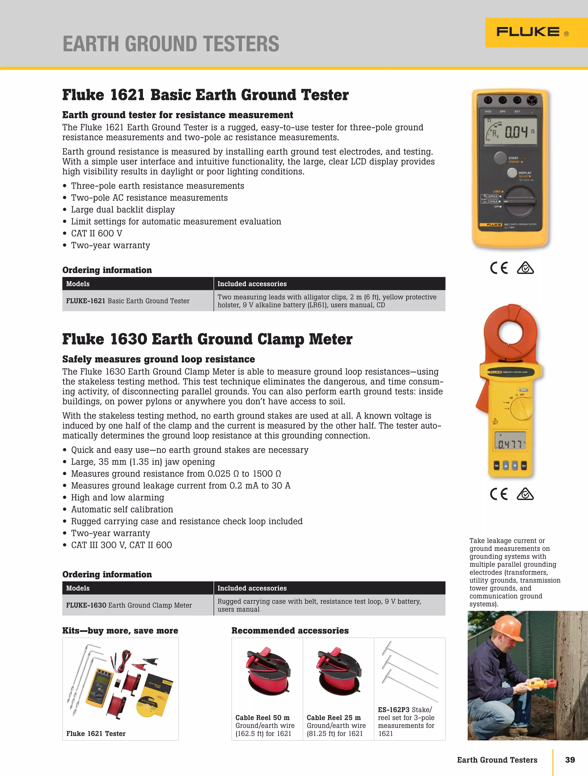 Fluke Electrical Measurement Testing Tools Catalog 2017 2018 in ...