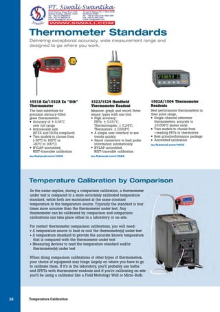 Fluke Process Calibration Tools Catalog | PDF
