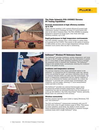 Fluke Multimeter Distributor in Karnataka | PDF