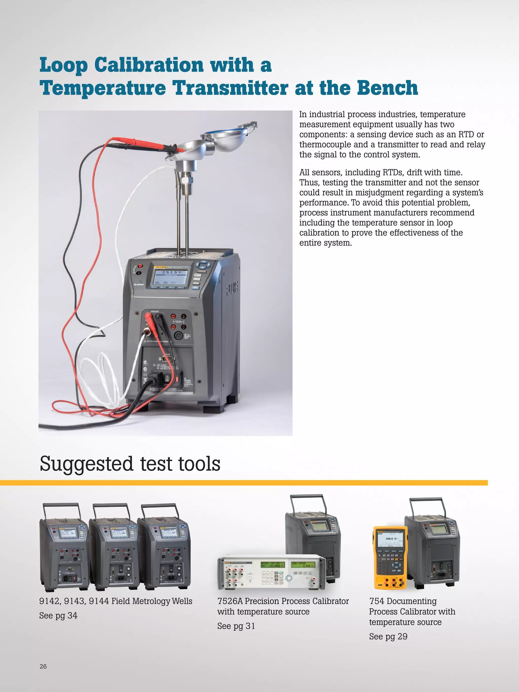 Fluke Temperature Calibration Catalog | PDF | Physics | Science