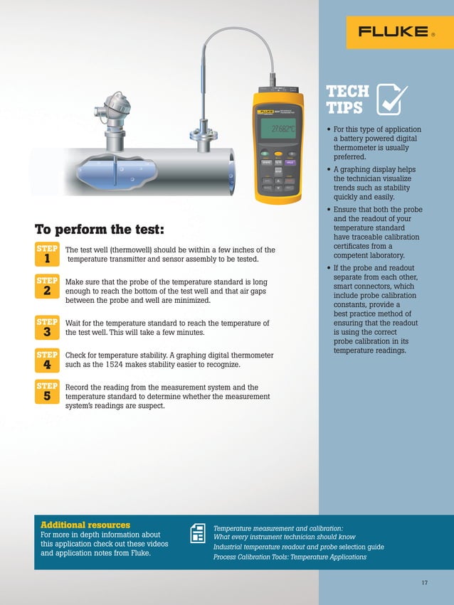 Fluke Temperature Calibration Catalog | PDF | Physics | Science