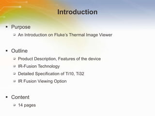 Industrial Thermal Imagers | PPT