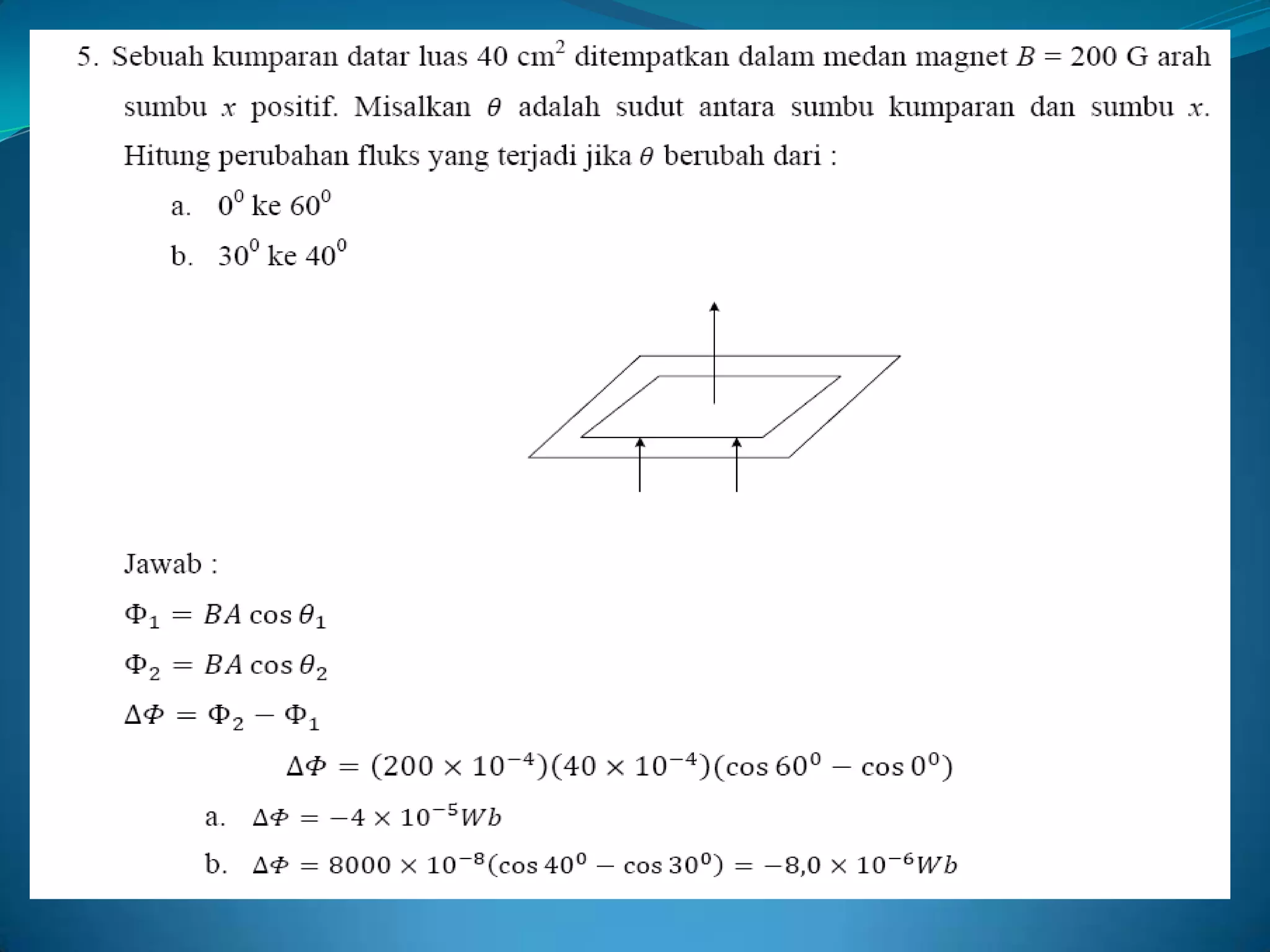 Fluks magnetik | PPTX