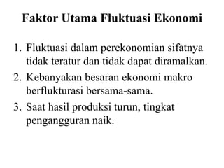 Fluktuasi ekonomi | PPTX