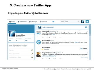 Analyse Tweets using Flume, Hadoop and Hive | PDF | Cloud Computing | Internet