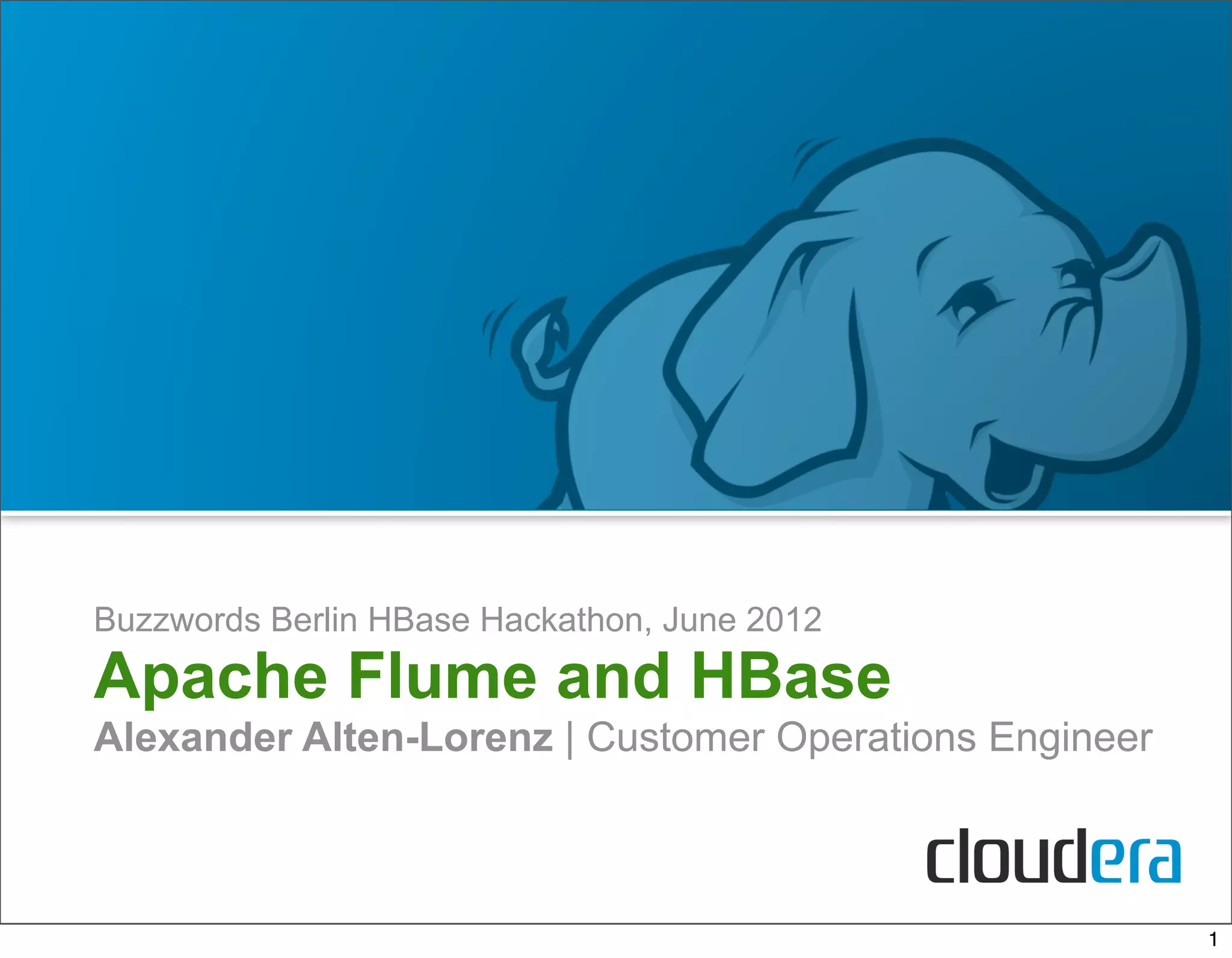 Flume and HBase | PDF