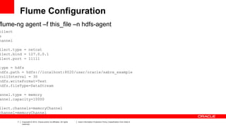 Flume in 10minutes | PPT | Databases | Computer Software and Applications