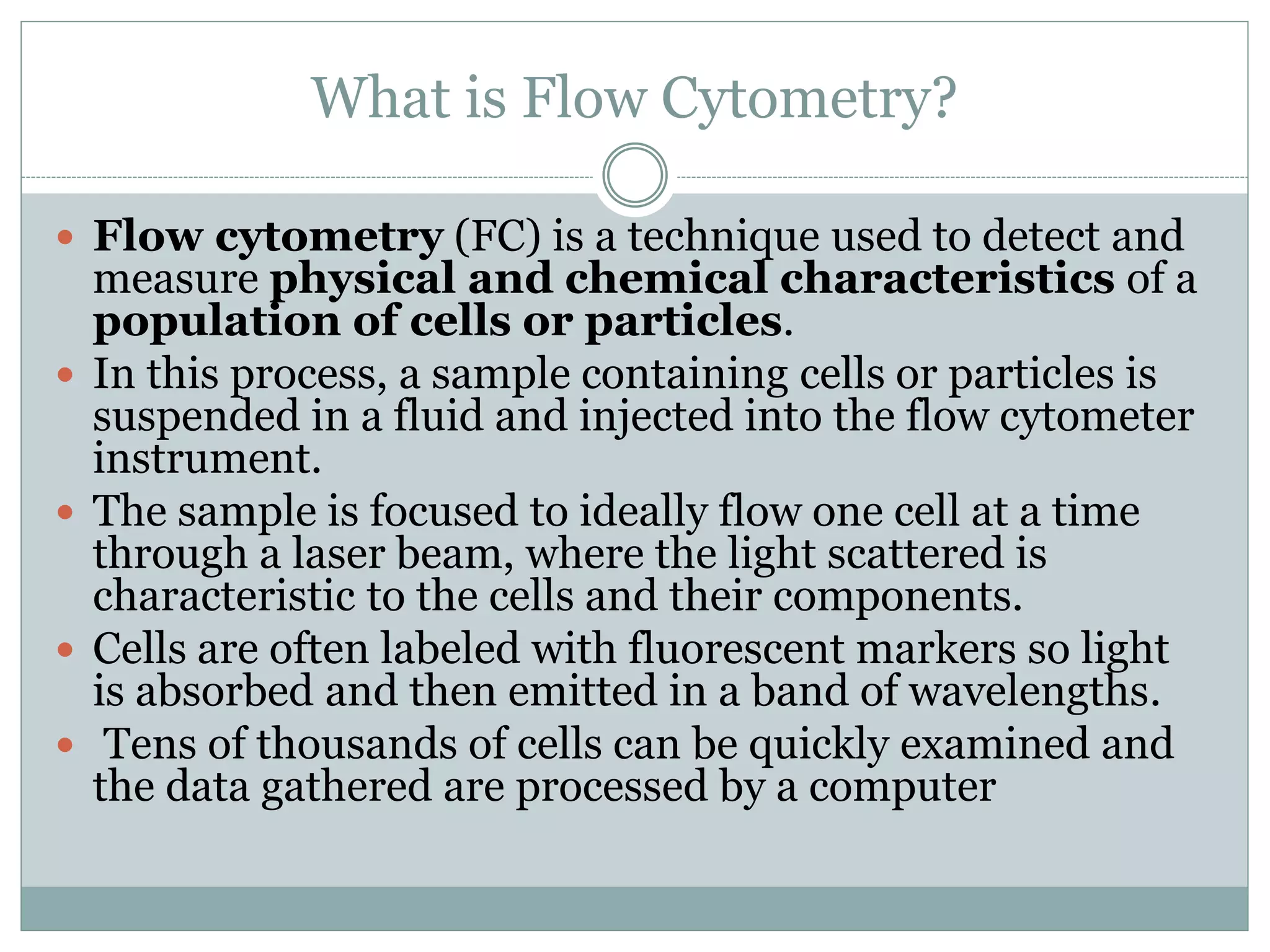 Fluorescence Activated Cell Sorting Facspptx Physics Science