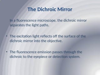 techniques in microscopy: FluorescenceMicroscope | PPTX
