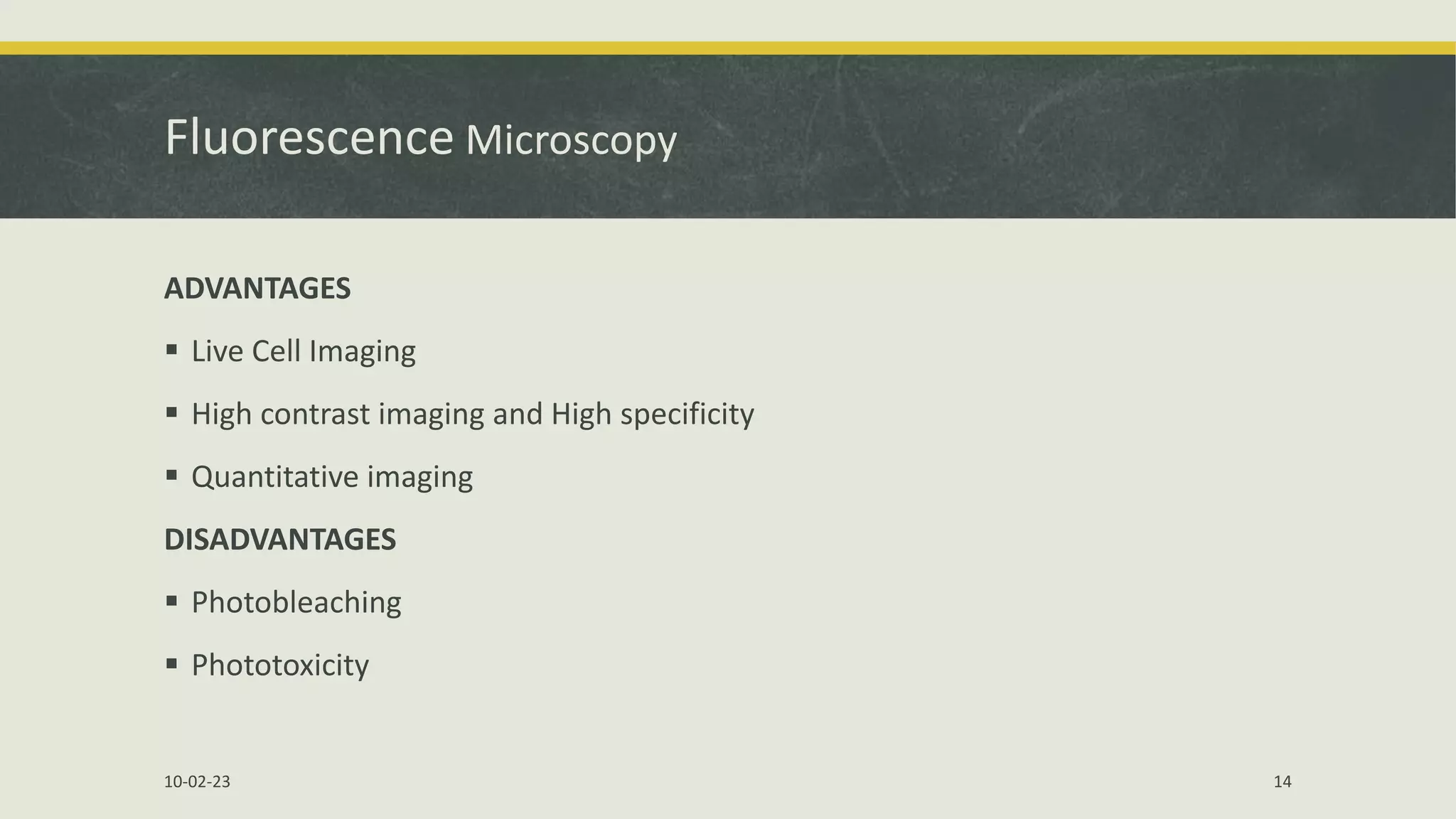 Fluorescence Microscopy | PPTX