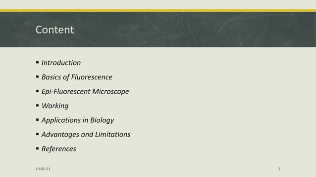 Fluorescence Microscopy | PPT