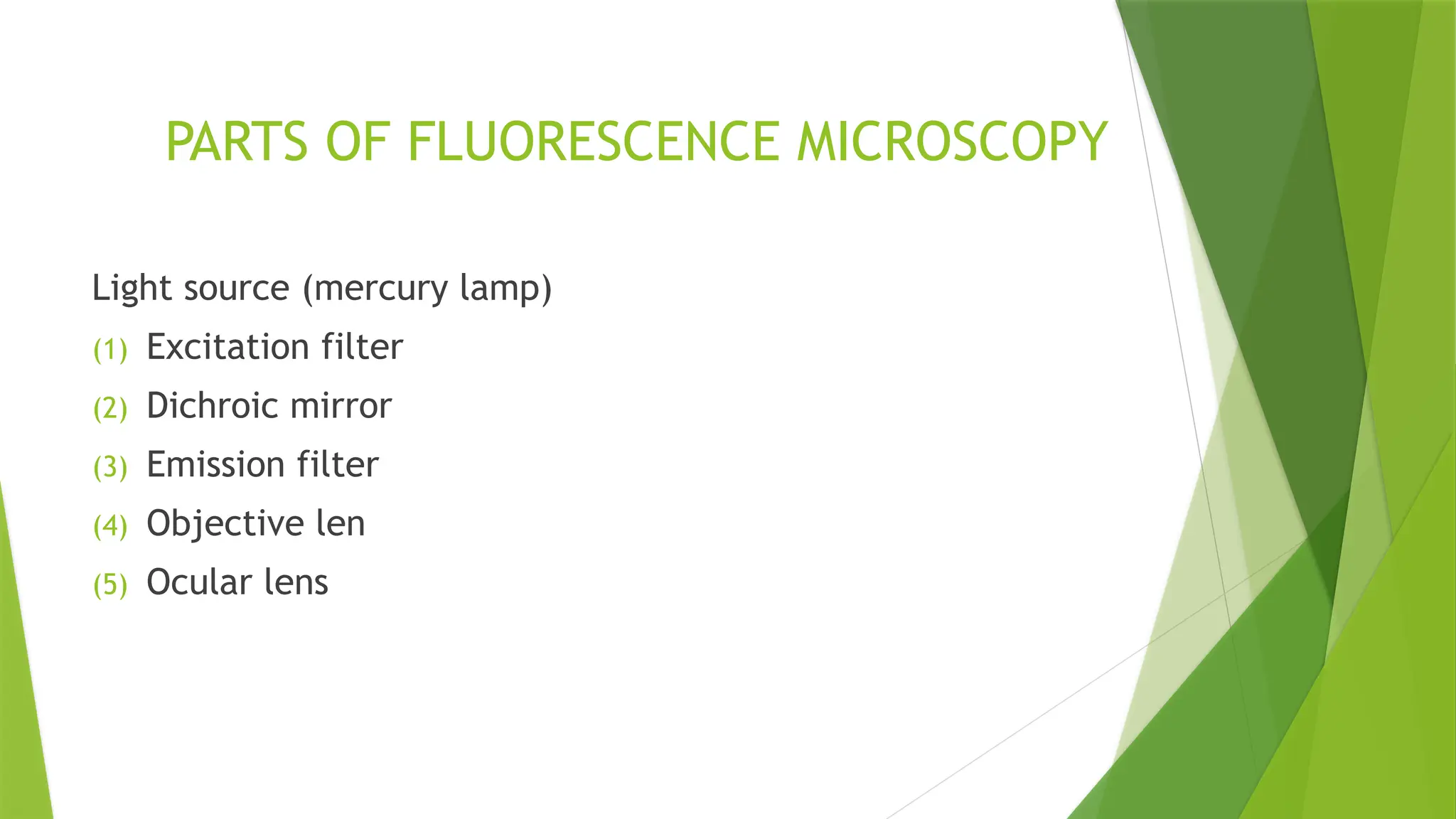 FLUORESCENCE MICROSCOPY fisrt semester.pptx