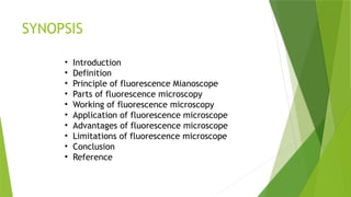 FLUORESCENCE MICROSCOPY fisrt semester.pptx