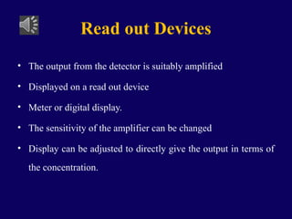 Fluorescence spectroscopy instrumentation and detail .pptx