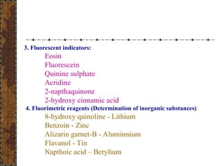 fluorescence spectroscopy_Fluorimetry Analysis | PPT