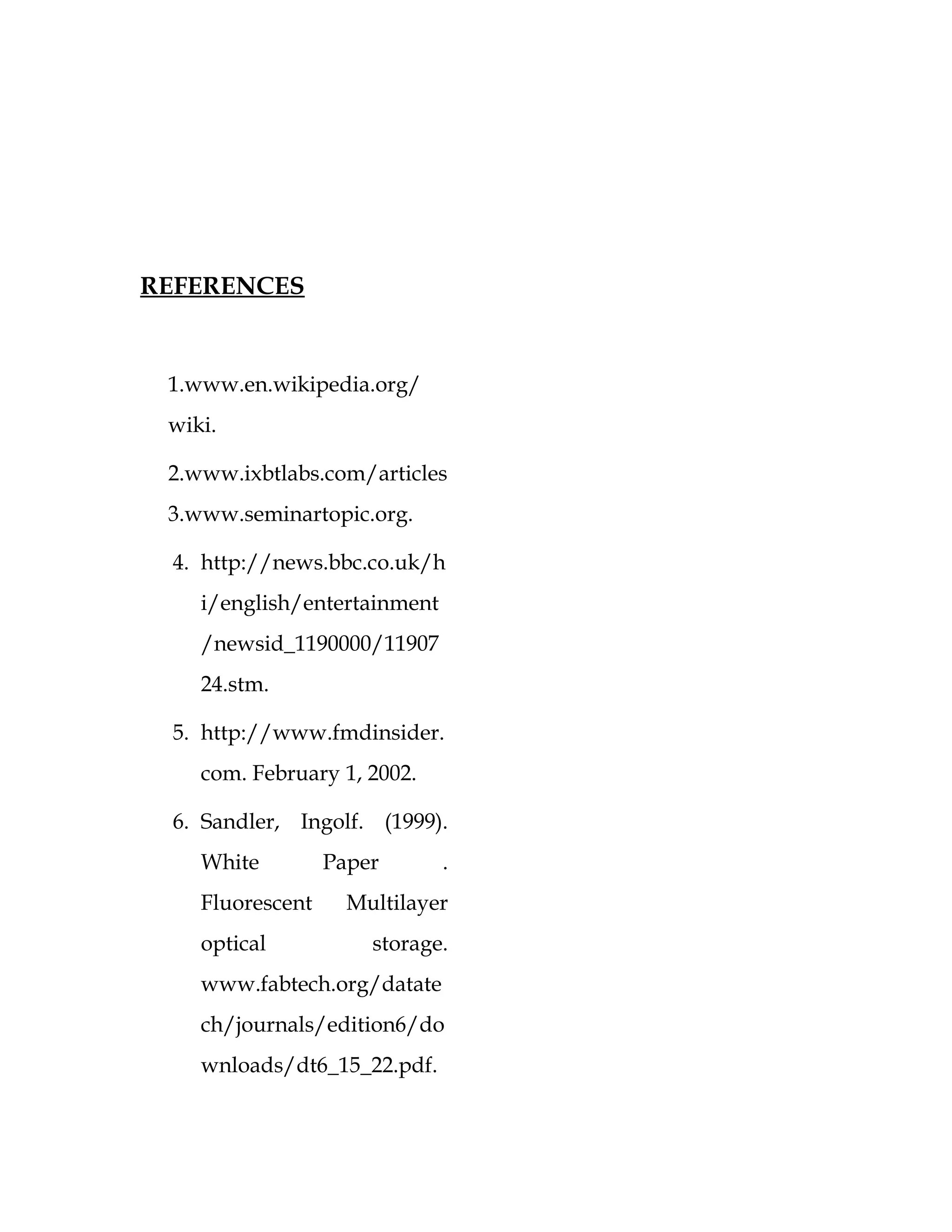 Fluorescent multilayer-disk-seminar-report | DOC