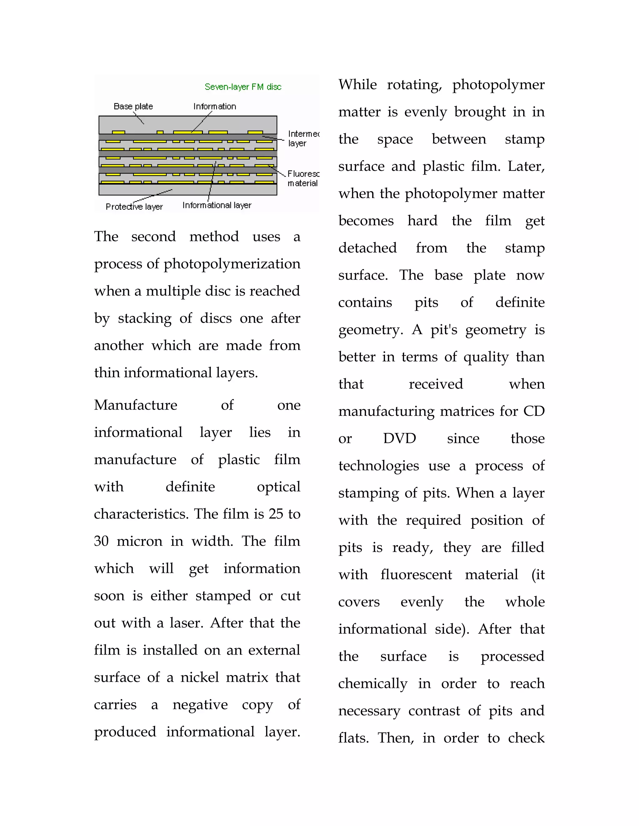 Fluorescent multilayer-disk-seminar-report | DOC
