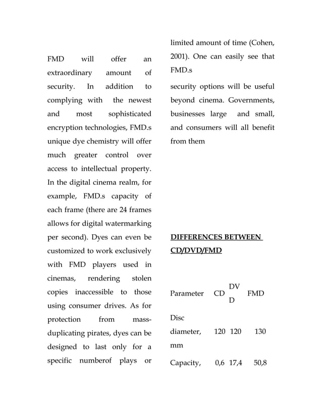 Fluorescent multilayer-disk-seminar-report | DOC