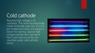 Fluorescent lamp | PPTX