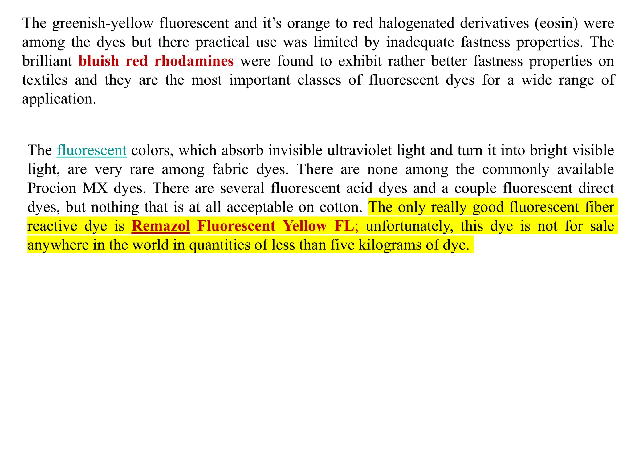 Fluorescent dyeing is a Kind of advance dyeing system pptx | PPTX