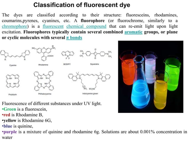 Fluorescent dyeing is a Kind of advance dyeing system pptx | PPT